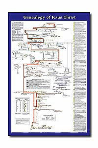 Genealogy of Jesus Christ Wall Chart - Laminated – Scripture Truth