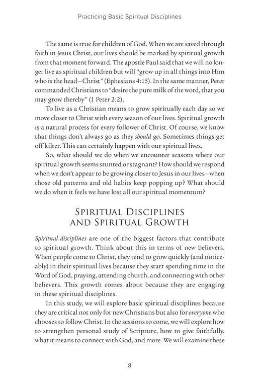 Practicing Basic Spiritual Disciplines: Follow God's Blueprint for Liv ...