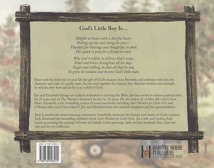 God’s Wisdom for Little Boys: Character-Building Fun from Proverbs ...