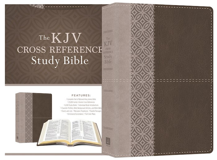 KJV Cross Reference Study Bible Brown/ Gray Leathersoft – Scripture Truth