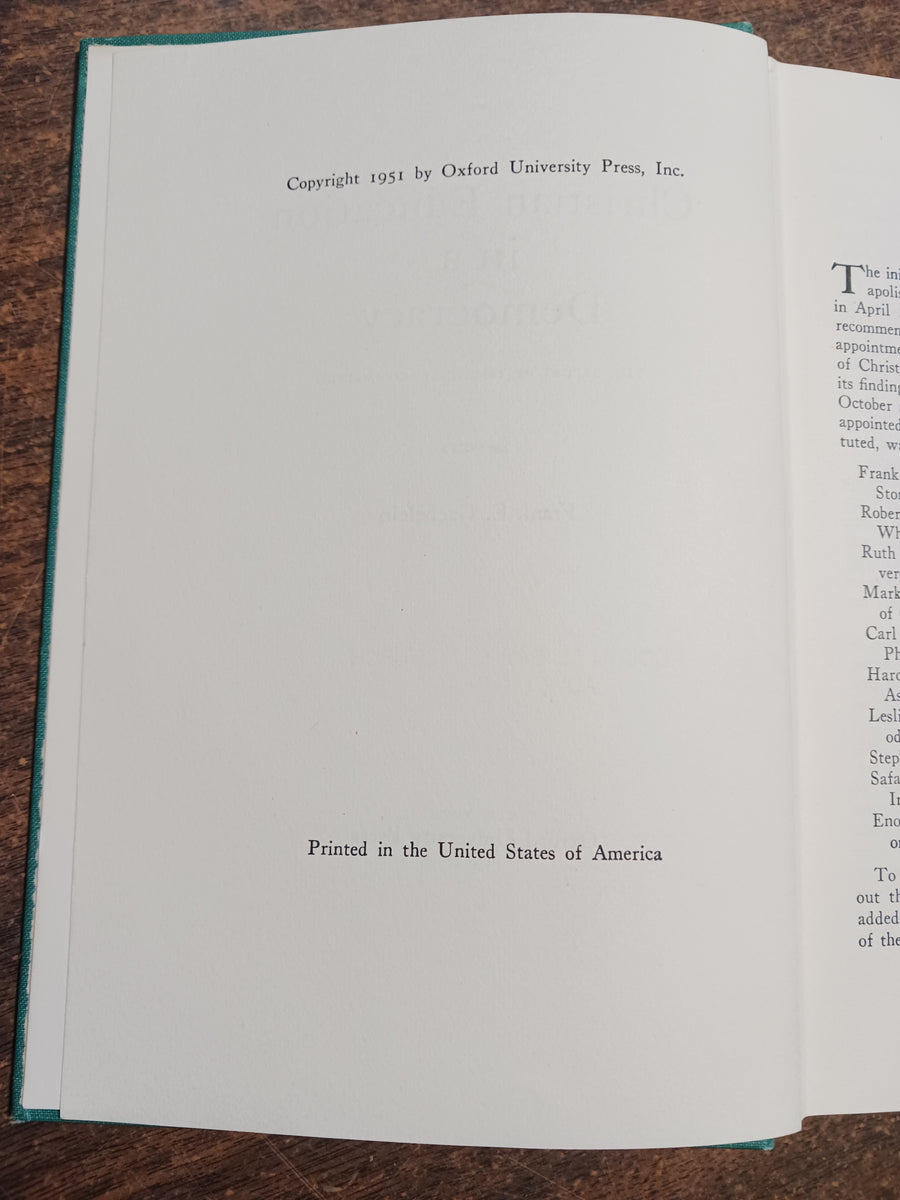 Gaebelein, Frank E. - Christian Education in Democracy – Scripture Truth