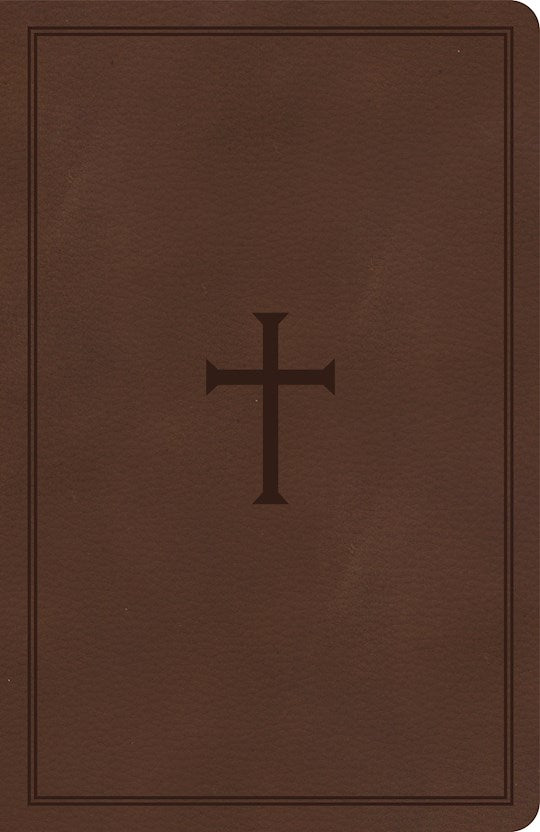 KJV Thinline Bible- Brown LeatherTouch – Scripture Truth